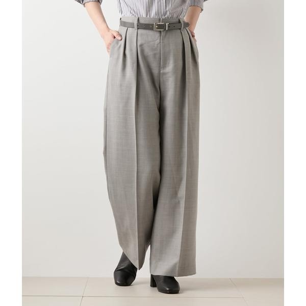 ニューヨーカー（NEWYORKER）/【ウォッシャブル】TWビエラ ワイドパンツ