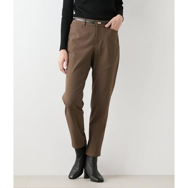 ニューヨーカー（NEWYORKER）/【ウォッシャブル】裏起毛 あったかテーパードパンツ