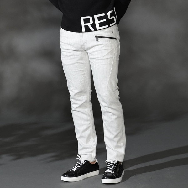 ハイダウェイ（HIDEAWAYS）/バイロフトストレッチデニムパンツ