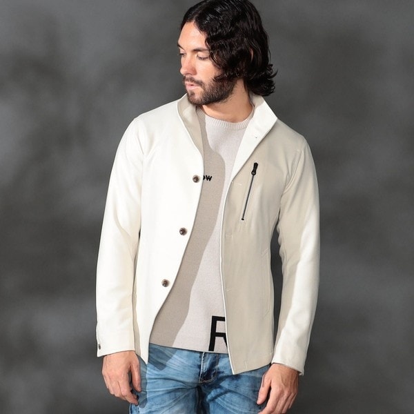 ハイダウェイ（HIDEAWAYS）/ウールライクカレンダーカバーオール