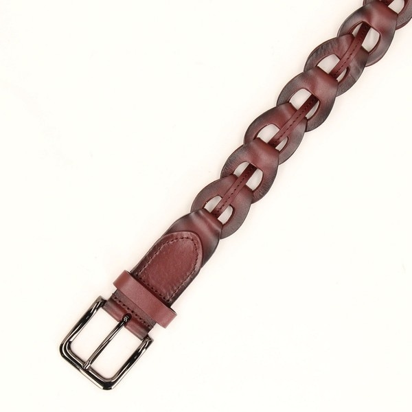 ハイダウェイ（HIDEAWAYS）/ストラップピースメッシュレザーベルト