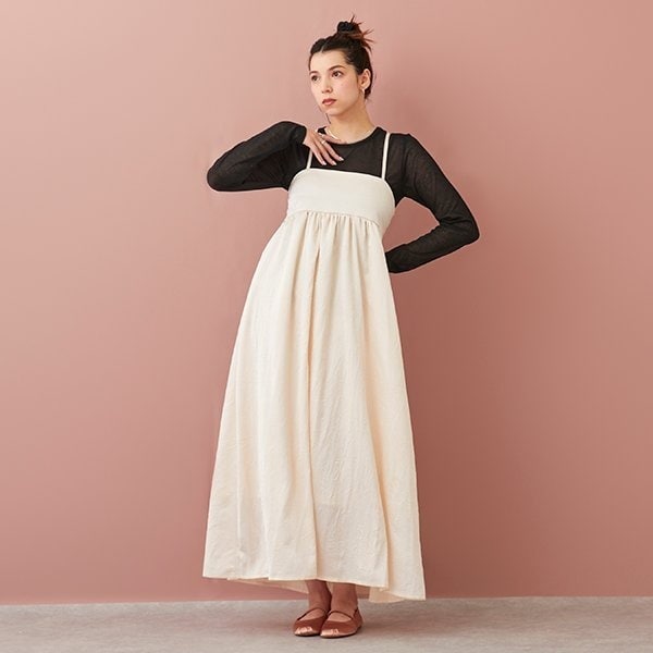 プティマイン（petit main）/【LADIES】キャミワンピース