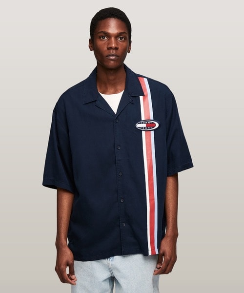 トミー ジーンズ（ JEANS）/リラックスアーカイブキャンプシャツ