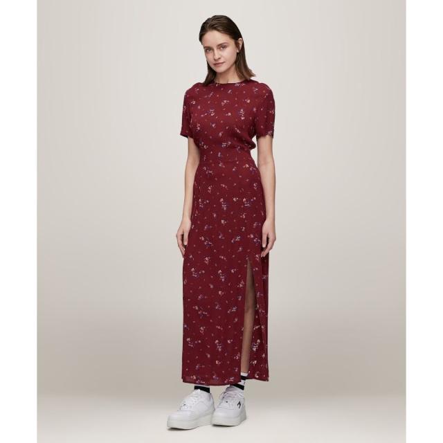 トミー ジーンズ（ JEANS）/フローラルミディドレス