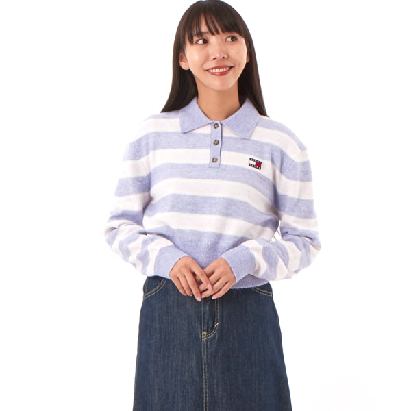 トミー ジーンズ（ JEANS）/フラフィポロセーター