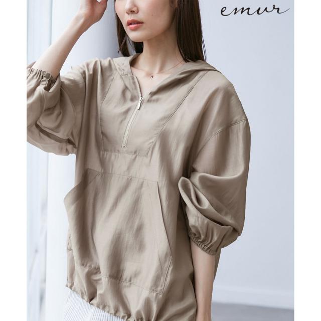 ロペピクニック（ROPE’ PICNIC）/【emur/エミュール】エアリーローンアノラックパーカー