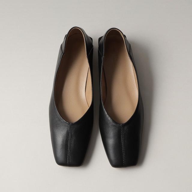 オデットエオディール（ODETTE Ｅ ODILE）/スクエアセンターシーム フラット25↓↑