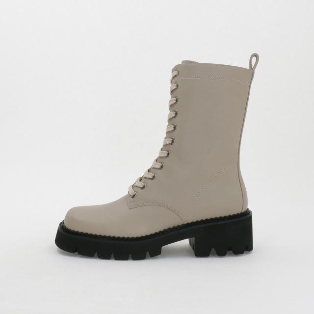 オデットエオディール（ODETTE Ｅ ODILE）/スクエアレースアップ ショートブーツ55↑