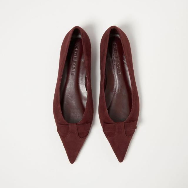 オデットエオディール（ODETTE Ｅ ODILE）/ウィングリボンポインテッド フラット20↑