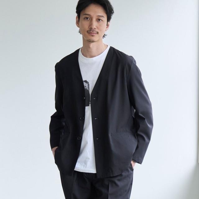 コーエン（coen）/【RONEL】COOLMAXトロピカル／ノーカラージャケット