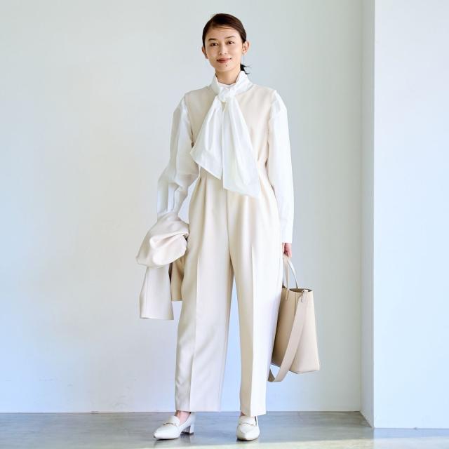 コーエン（coen）/【RONEL】ダブルクロスタックオールインワン(セットアップ対応可能)