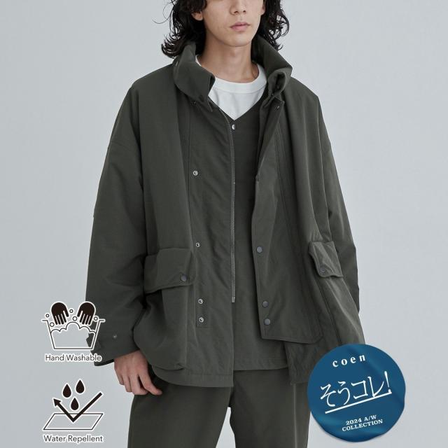 コーエン（coen）/ダブルシルエットブルゾン【C．Mt　PADDED BLOUSON】