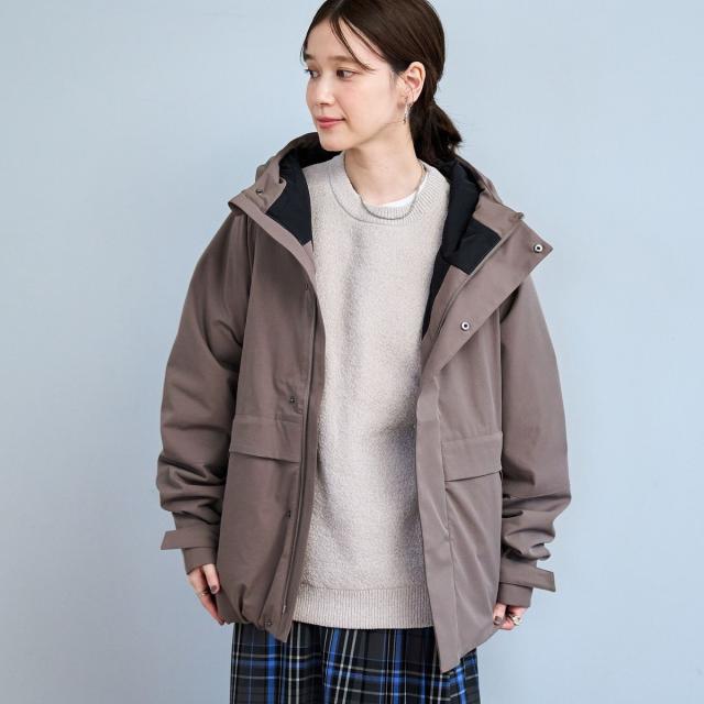 コーエン（coen）/ヒートシェルターフードブルゾン【保温性、撥水性、帯電防止（裏生地）】