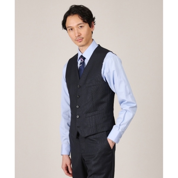 タケオキクチ（TAKEO KIKUCHI）/【Made in JAPAN】矢絣（やがすり）ベスト／ スリーピース対応