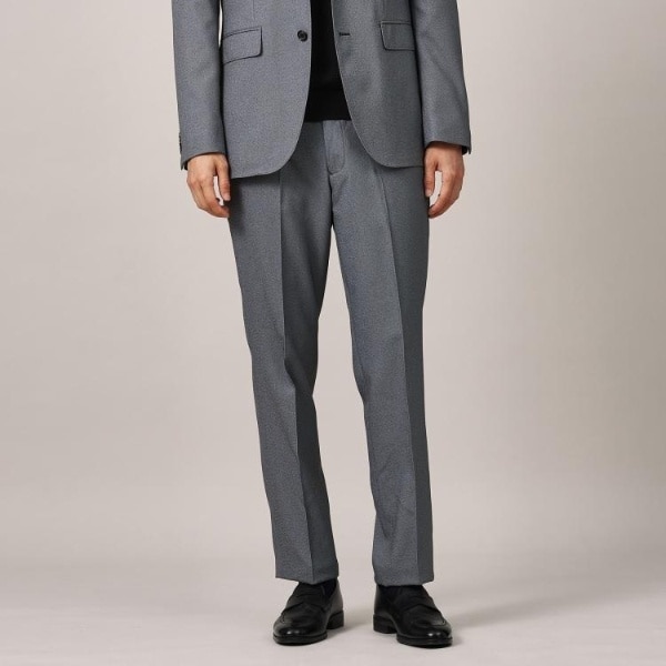 タケオキクチ（TAKEO KIKUCHI）/【ONOFF対応】メランジ シャークスキン ストレッチ パンツ  セットアップ