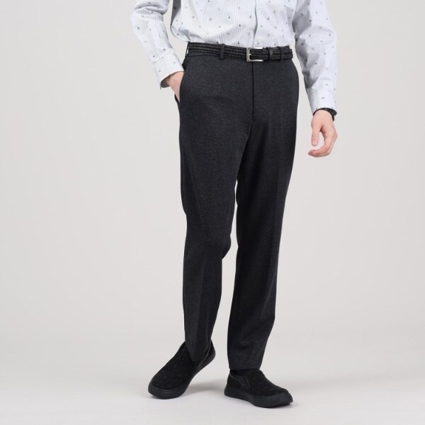 タケオキクチ（TAKEO KIKUCHI）/【Sサイズ〜】メランジ ストレッチ ジャージー スラックス