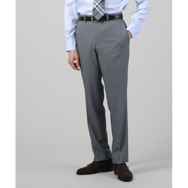 タケオキクチ（TAKEO KIKUCHI）/【ONOFFセットアップ対応】メランジ シャークスキン ストレッチ パンツ