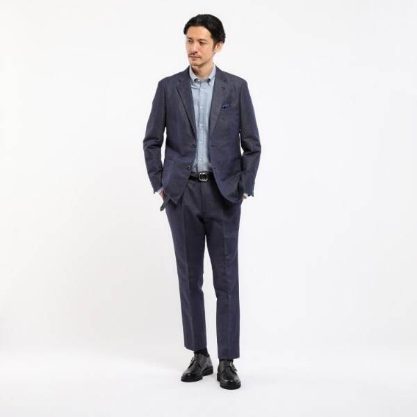 タケオキクチ（TAKEO KIKUCHI）/【THE FLAGSHIP】コットンデニム ワンタック パンツ タケオキクチ（TAKEO KIKUCHI）/【THE FLAGSHIP】コットンデニム