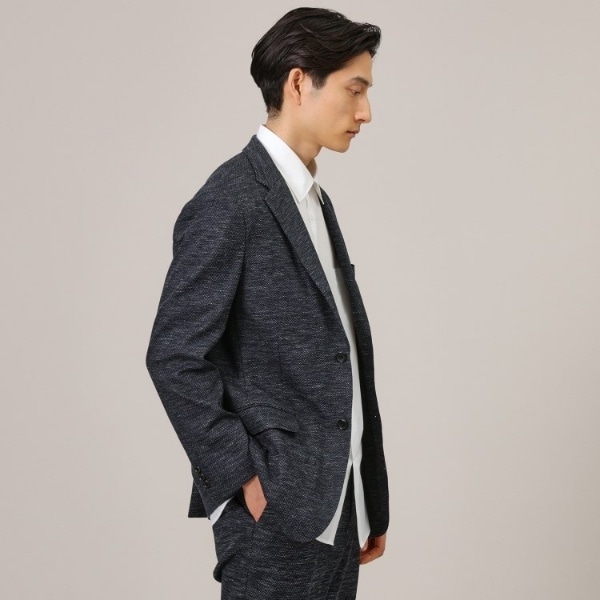タケオキクチ（TAKEO KIKUCHI）/【尾州織】リネンブレンド メッシュ ジャケット