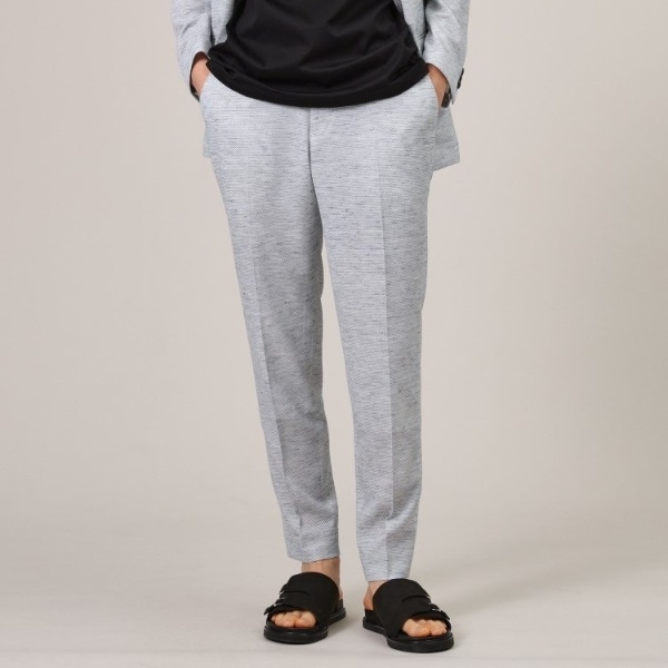 タケオキクチ（TAKEO KIKUCHI）/【尾州織】リネンブレンド メッシュパンツ