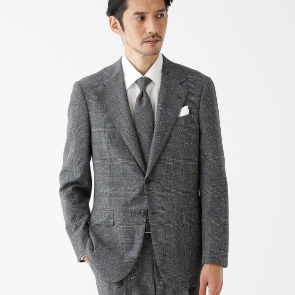 タケオキクチ（TAKEO KIKUCHI）/【THE FLAGSHIP】ネップグレンチェック スーツ