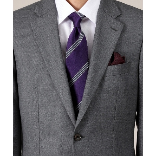 タケオキクチ（TAKEO KIKUCHI）/【Made in JAPAN】24Qty Satin シルクネクタイ