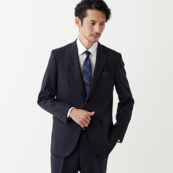タケオキクチ（TAKEO KIKUCHI）/【THE FLAGSHIP】矢絣 ストライプ スーツ