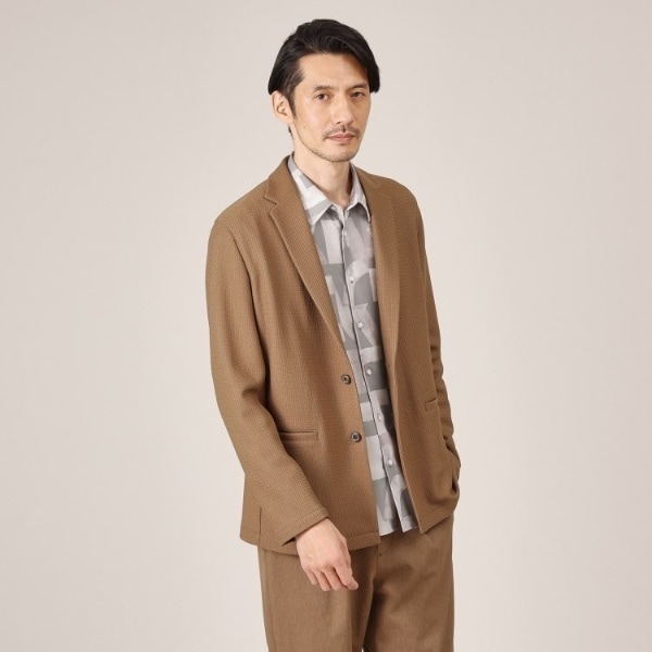 タケオキクチ（TAKEO KIKUCHI）/【軽羽織】尾州ラッセル ジャケット