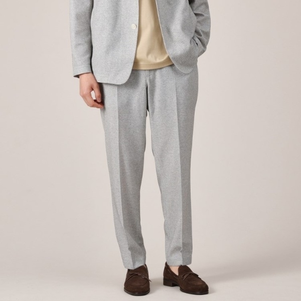 タケオキクチ（TAKEO KIKUCHI）/【抗菌防臭】尾州リネン ドビーメッシュ イージーパンツ