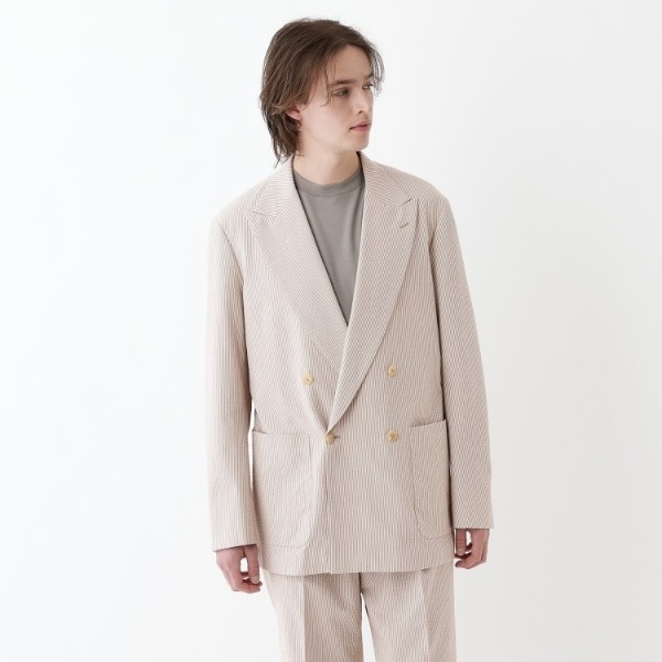 タケオキクチ（TAKEO KIKUCHI）/【THE FLAGSHIP】サッカー2wayストレッチ ジャケット