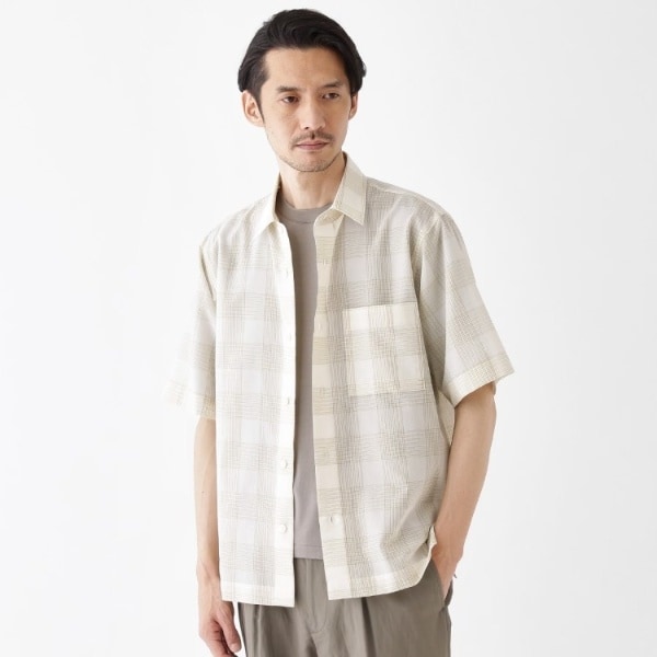 タケオキクチ（TAKEO KIKUCHI）/【THE FLAGSHIP】シアーチェック シャツ