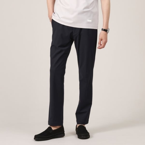 タケオキクチ（TAKEO KIKUCHI）/サイドゴアウエスト ストレートパンツ