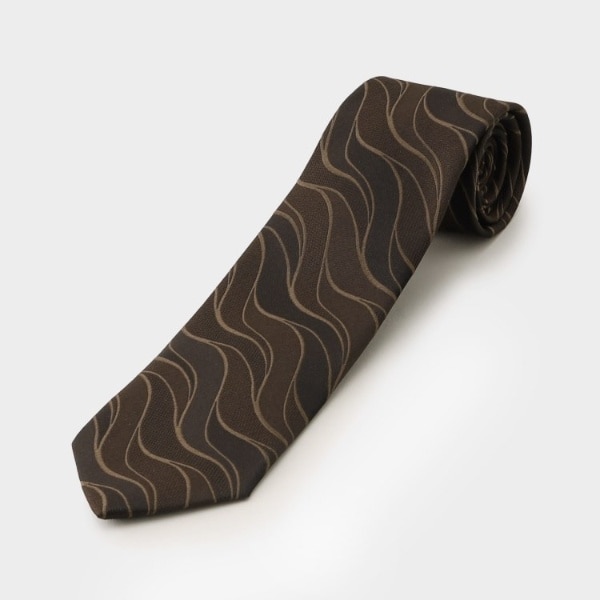 タケオキクチ（TAKEO KIKUCHI）/【Made in JAPAN】流水紋様ネクタイ