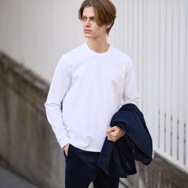 タケオキクチ（TAKEO KIKUCHI）/【Ｓサイズ〜】ストレッチ テーラードＴシャツ