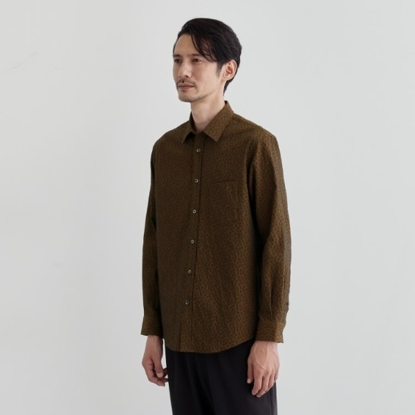 タケオキクチ（TAKEO KIKUCHI）/【Made in JAPAN】播州織 ドビー千鳥シャツ