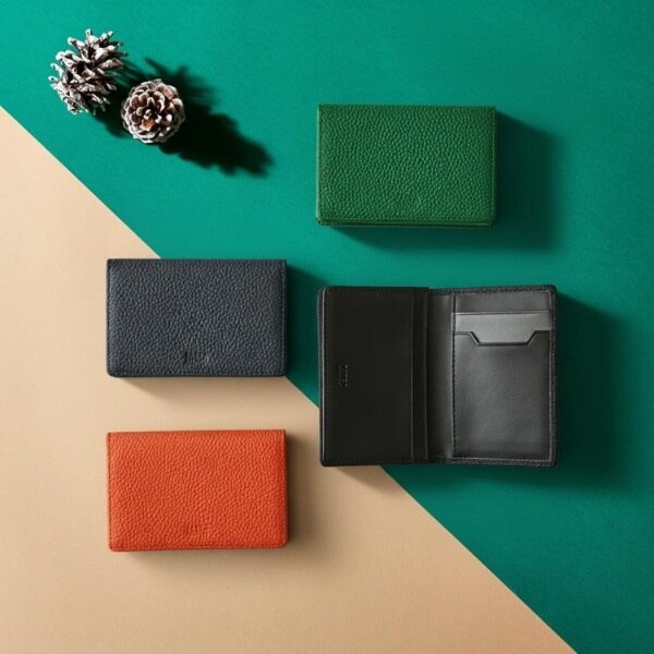 タケオキクチ（TAKEO KIKUCHI）/ソフトシュリンクレザー名刺入れ