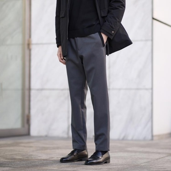 タケオキクチ（TAKEO KIKUCHI）/【JUST ONE LAYER】ダウンファブリック イージーパンツ