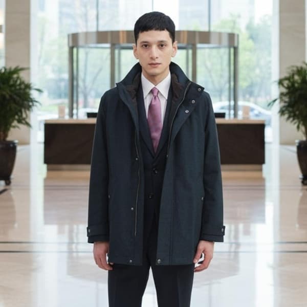 タケオキクチ（TAKEO KIKUCHI）/【3WAY】ドビー ダウンライナー付ブルゾン