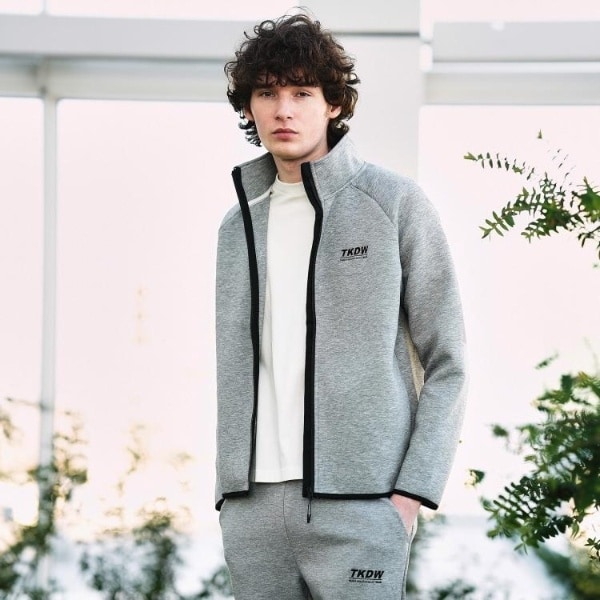 タケオキクチ（TAKEO KIKUCHI）/TKDWダンボールニットブルゾン