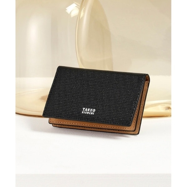 タケオキクチ（TAKEO KIKUCHI）/【ソフト＆ナチュラル】ミニメッシュ レザー 名刺入れ