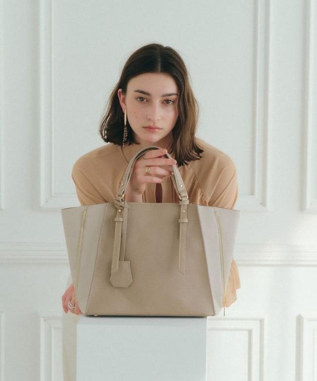 イェッカ ヴェッカ（YECCA VECCA）/2way配色ZIPデザインバッグ