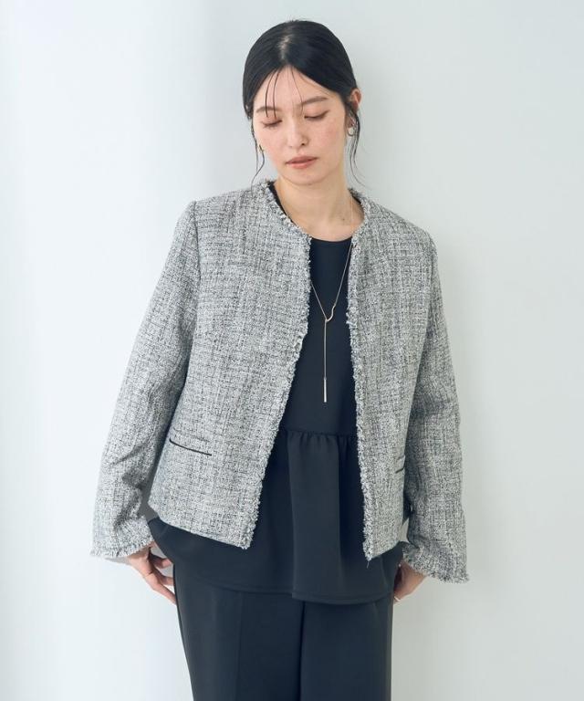 イェッカ ヴェッカ（YECCA VECCA）/ツイードジャケット