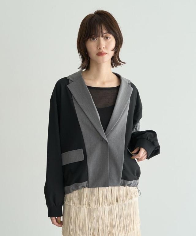 イェッカ ヴェッカ（YECCA VECCA）/MA−1風デザインジャケット