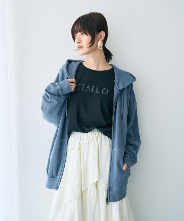 イェッカ ヴェッカ（YECCA VECCA）/【STAR＆STRIPE】ZIPフーディ