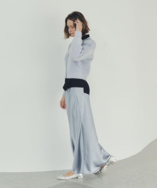 イェッカ ヴェッカ（YECCA VECCA）/サテンフレアスカート