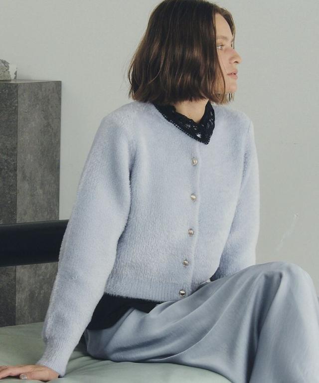 イェッカ ヴェッカ（YECCA VECCA）/金釦ジャケットライクニットカーディガン