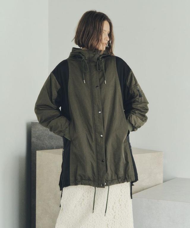 イェッカ ヴェッカ（YECCA VECCA）/パディングフーディーコート