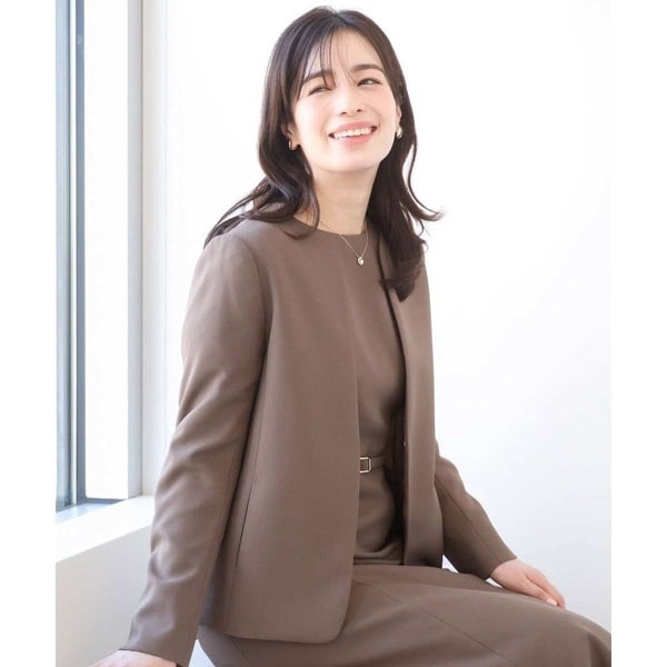 オフオン（OFUON）/[セットアップ対応]カラーレスジャケット/洗える/WEB限定サイズあり