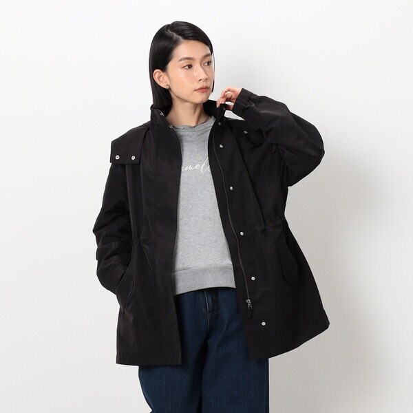 コムサイズム（COMME CA ISM）/《マシンウォッシャブル》ポリエステルグログラン　マウンテンパーカ