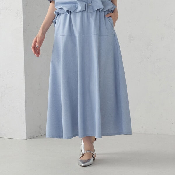 コムサイズム（COMME CA ISM）/切り替えフレア スカート / セットアップ対応